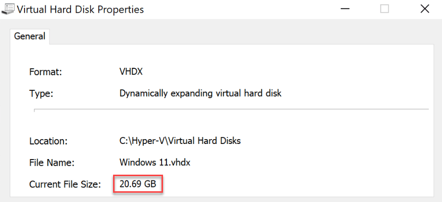 How to Compact Hyper-V Windows VHD Disk File