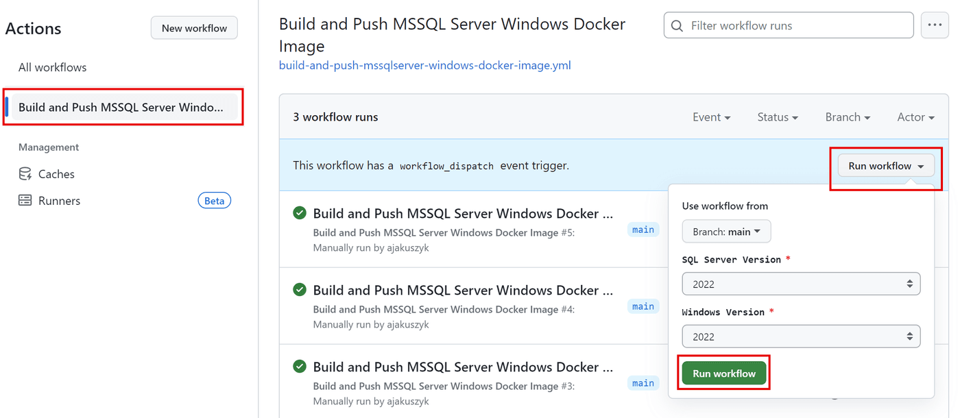How to Run MSSQL Server in Windows Container